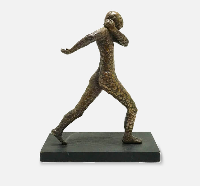 Bronze Sculpture of Running Man - Vintage decoration | Galleria62.com