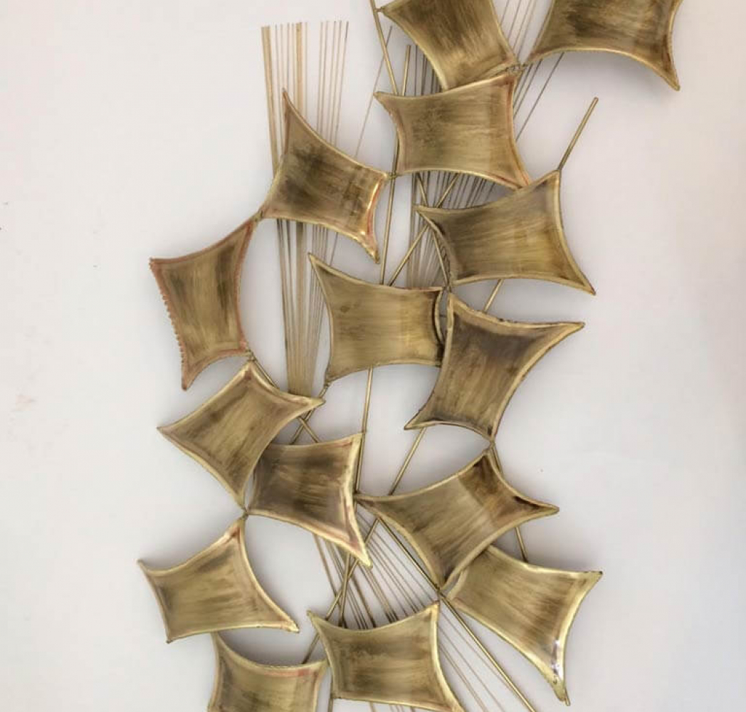 Large Curtis Jere Abstract Wall Sculpture | Galleria62