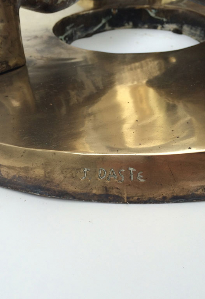 Bronze Penguin Coffee Table by J. Daste – Galleria62